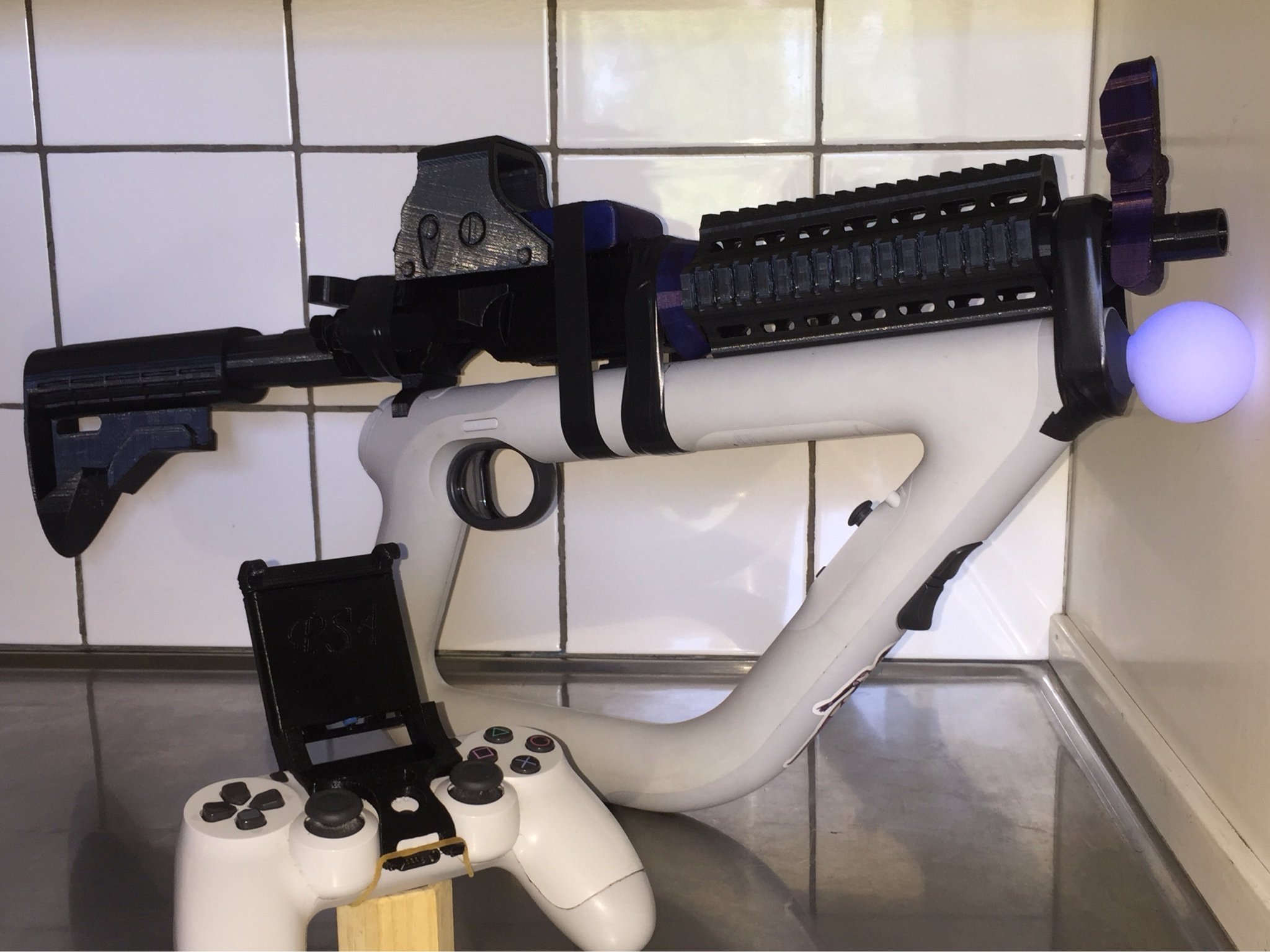 Playstation 4 VR, Aim Controller, Adapter ,M4 C.. (416078713) ᐈ Köp på ...