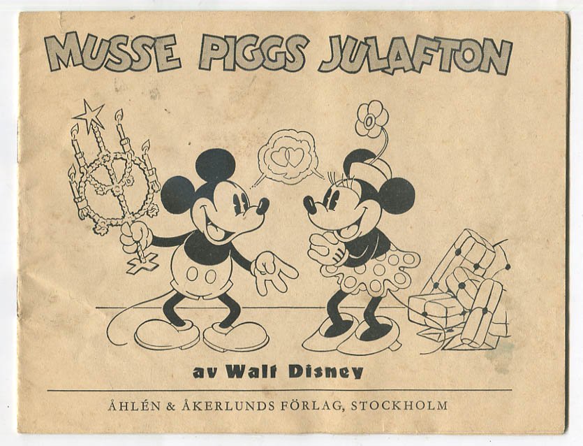 Se produkter som liknar Musse Piggs Julafton 1936 Wal.. på Tradera ...