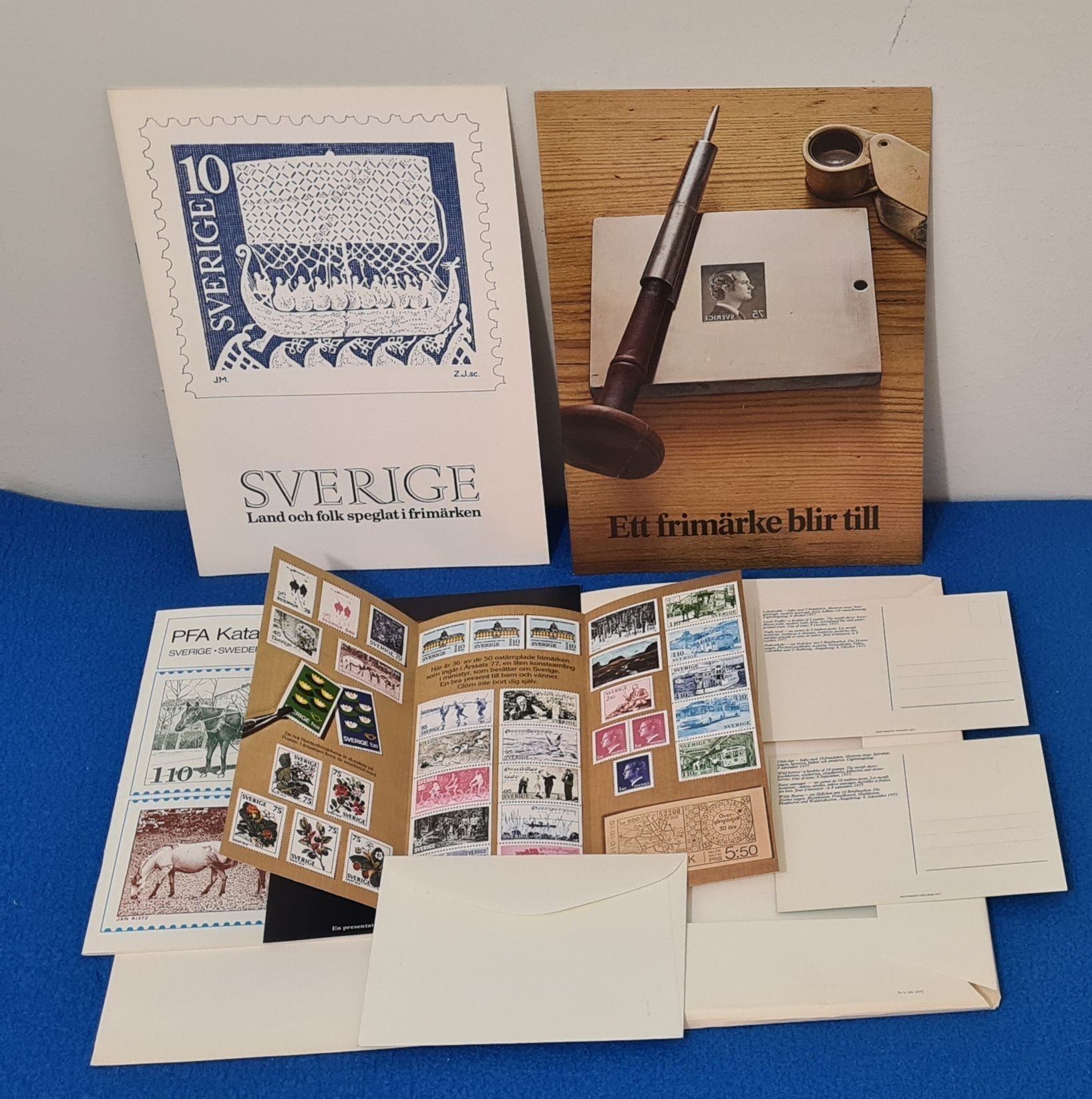 1970 Frimärkssamling Sverige – Postverket & PFA.. | Köp på Tradera ...