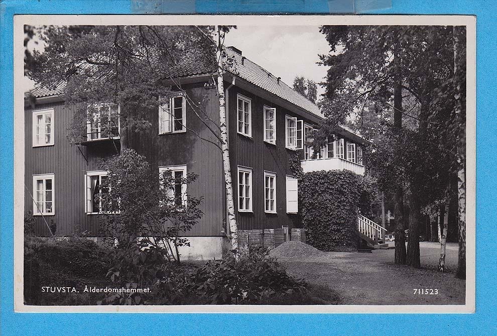 STUVSTA. Ålderdomshemmet 1940-t.. | Köp från novastamps på Tradera (598093409)