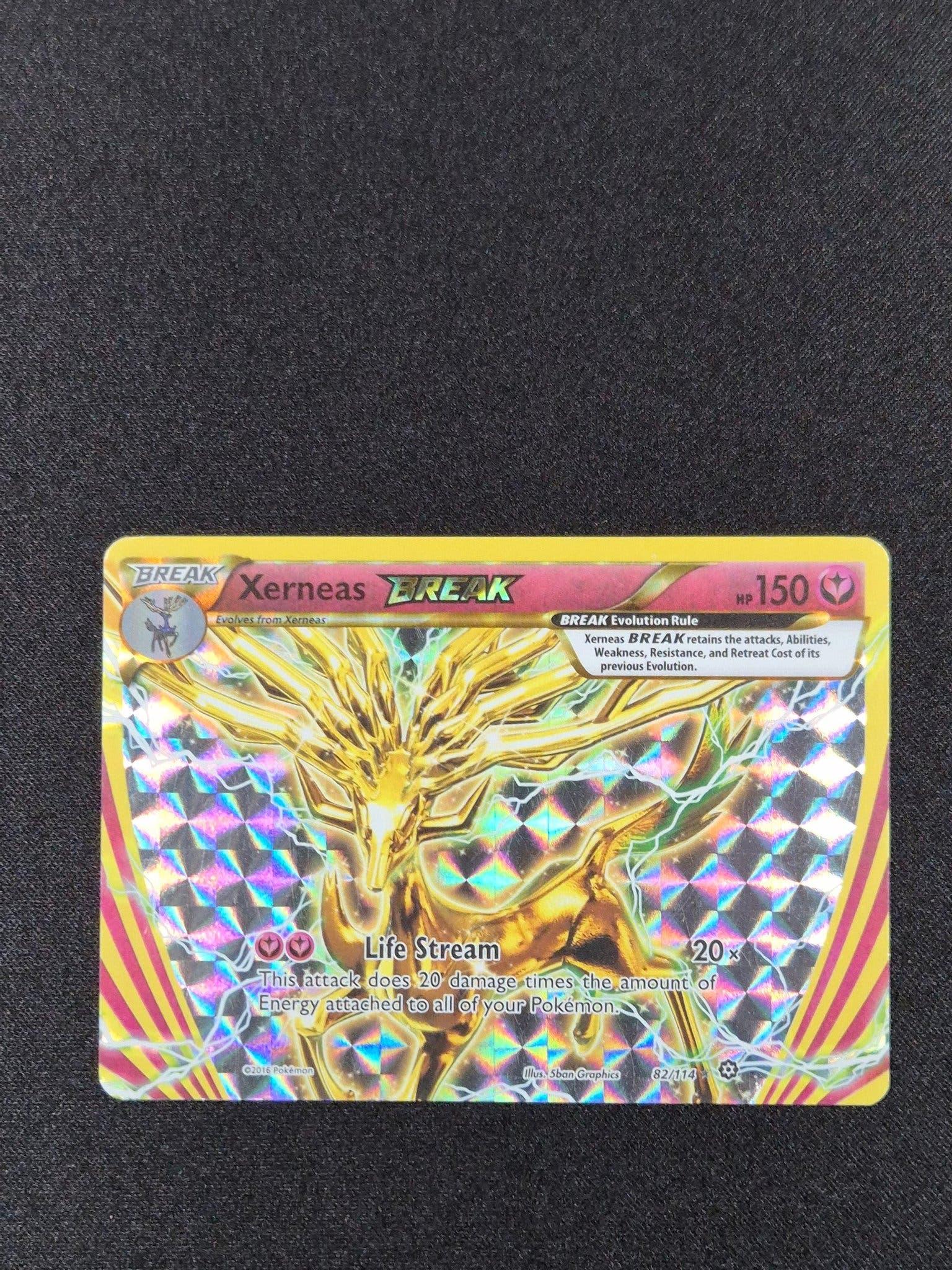 Xerneas BREAK 82/114 BREAK Rare Holo - XY Steam.. | Köp på Tradera ...