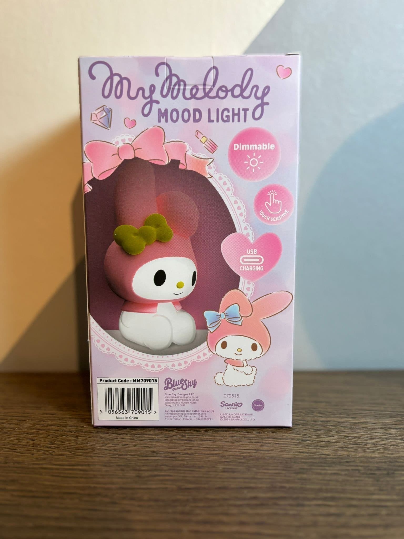 Sanrio My Melody Mood Light – USB/LED Bordslamp.. | Köp på Tradera ...