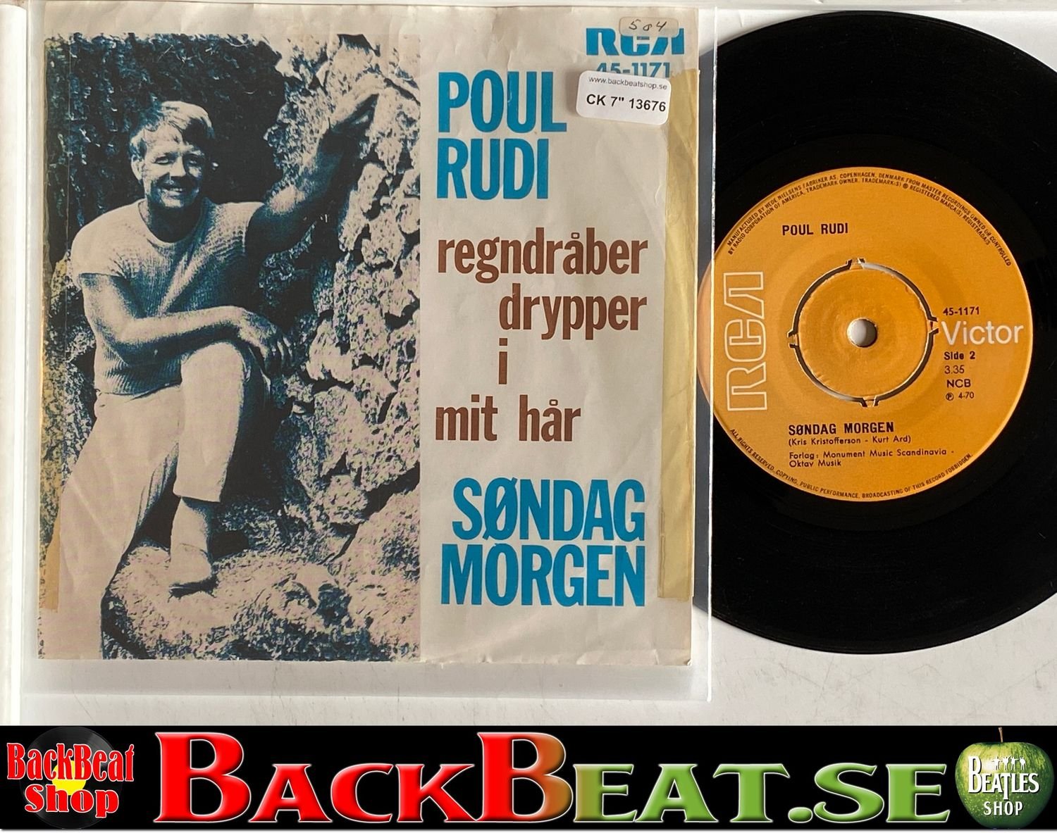 POUL RUDI - REGNDRÅBER DRYPPER I .. | Köp från backbeat på Tradera ...