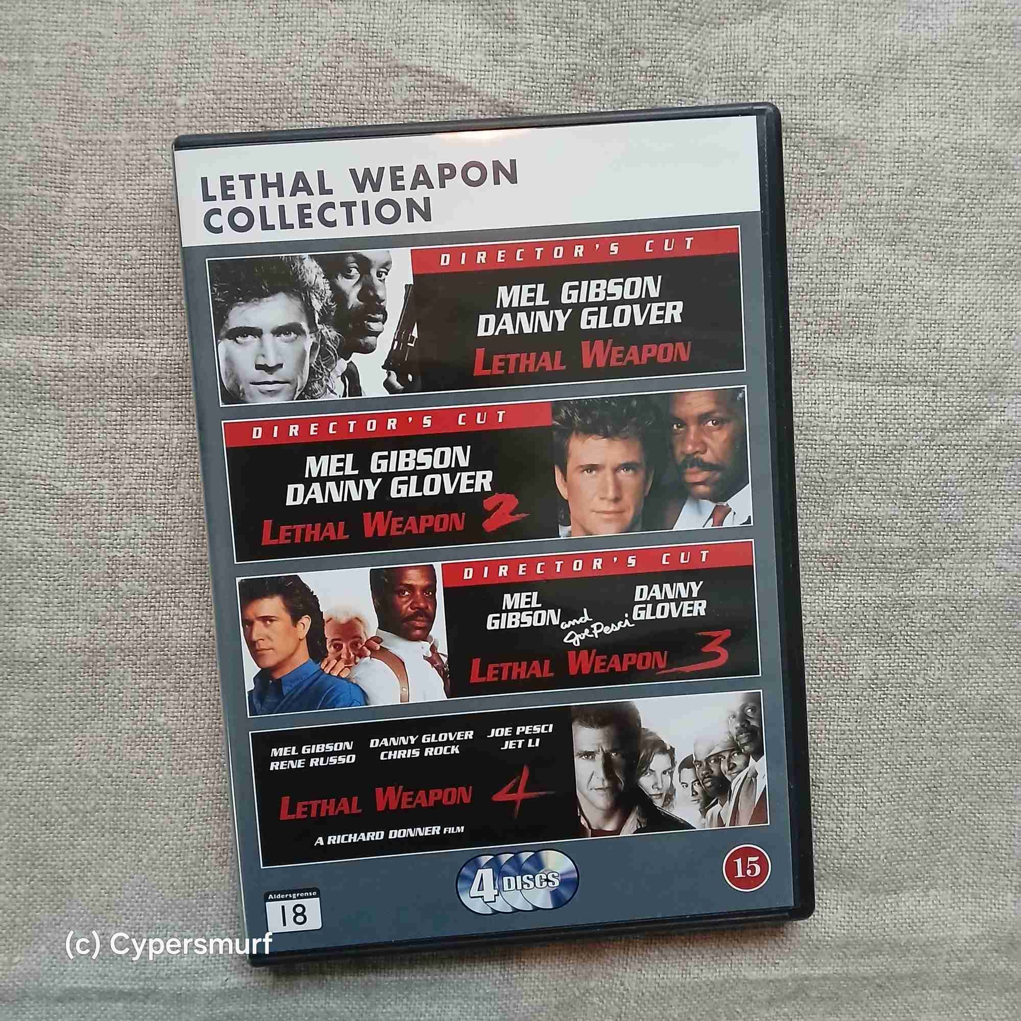 Dödligt vapen | Box | Lethal Weapon | 1-4 | Sve.. | Köp på Tradera ...