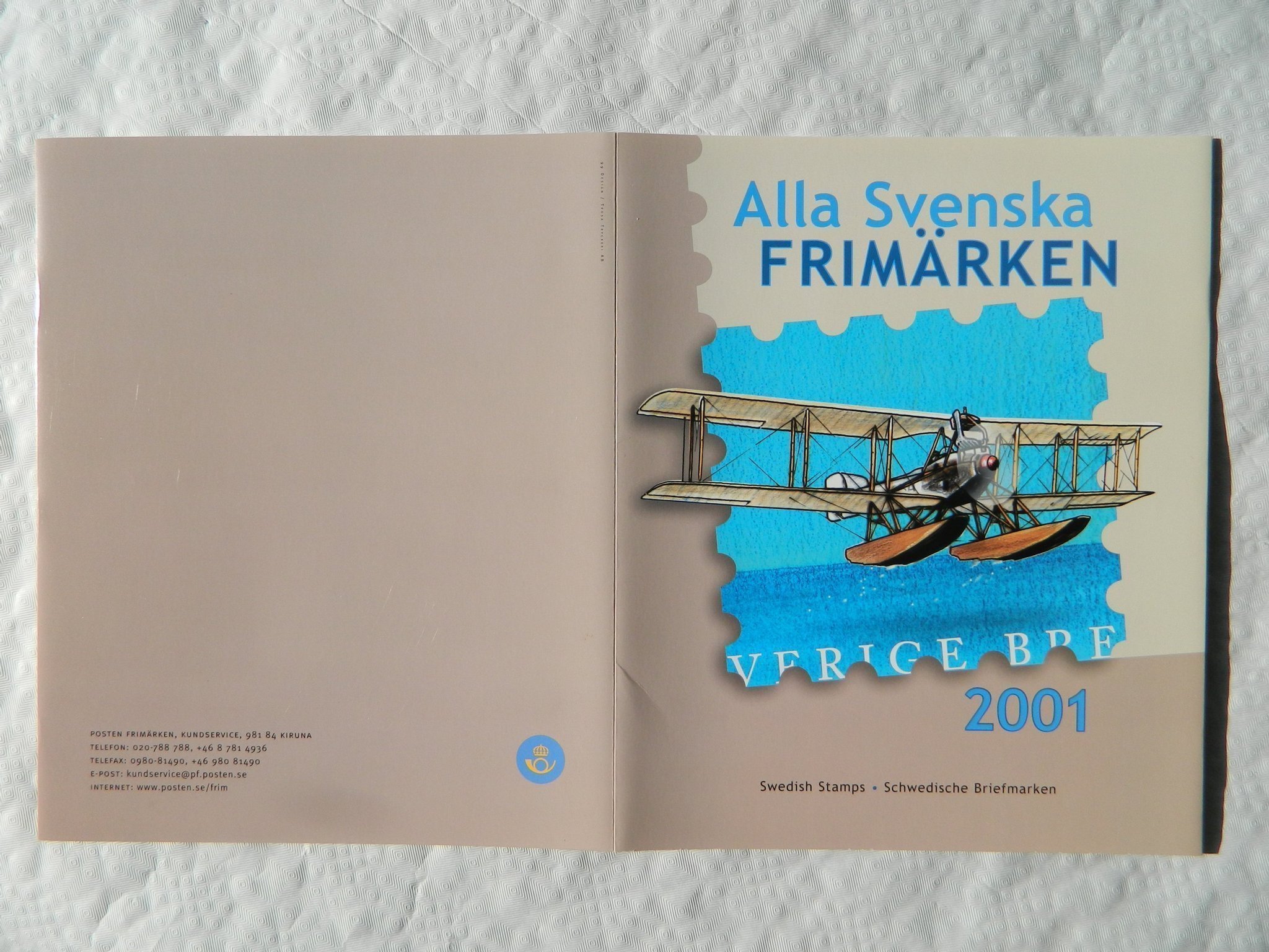 SV. FRIMÄRKEN ÅRSSATS 2001 MED 30 INRIKES BREV .. | Köp på Tradera ...