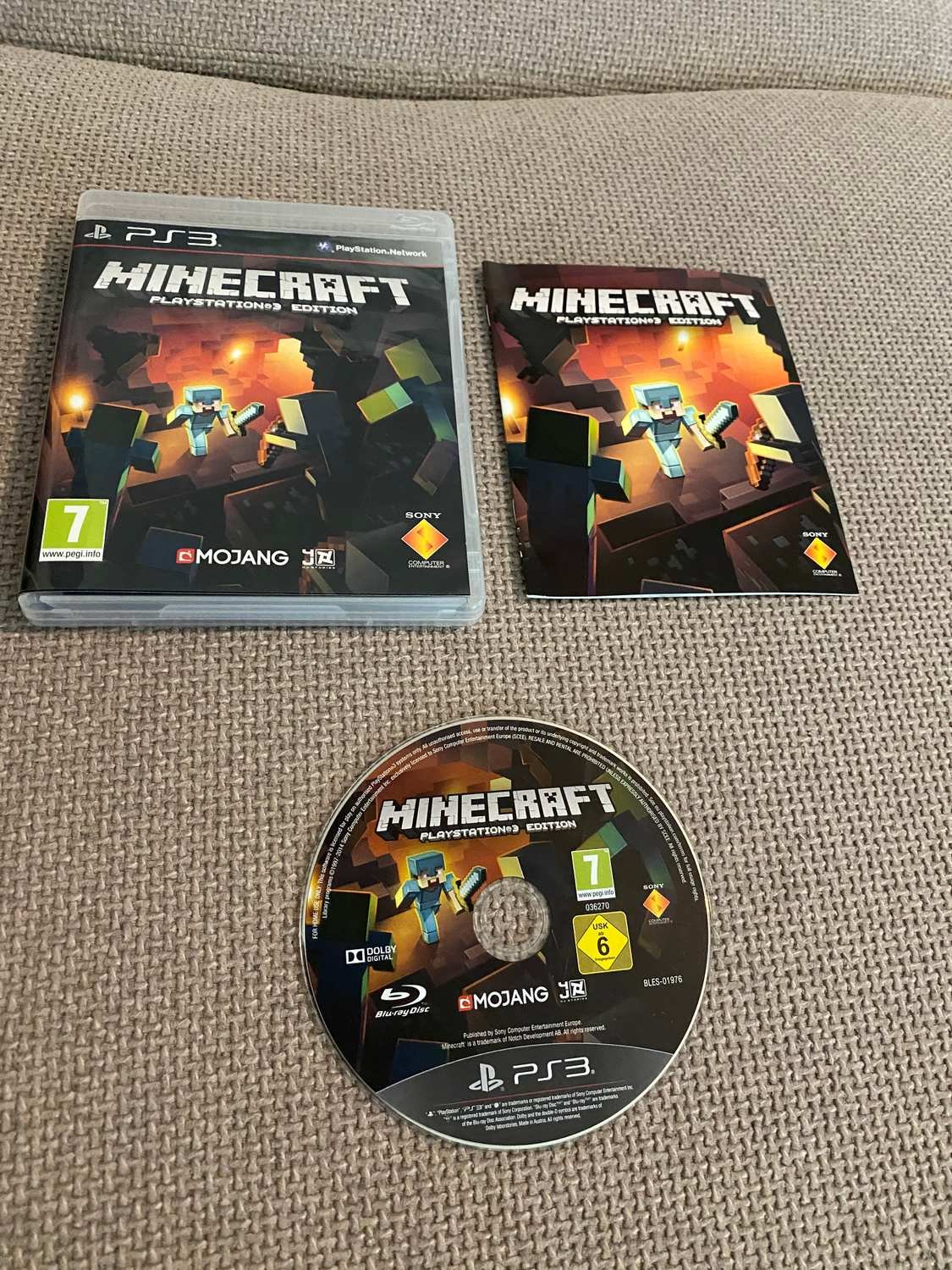 Minecraft Playstation 3 edition .. (404932258) ᐈ MajkelSpelbutik på Tradera