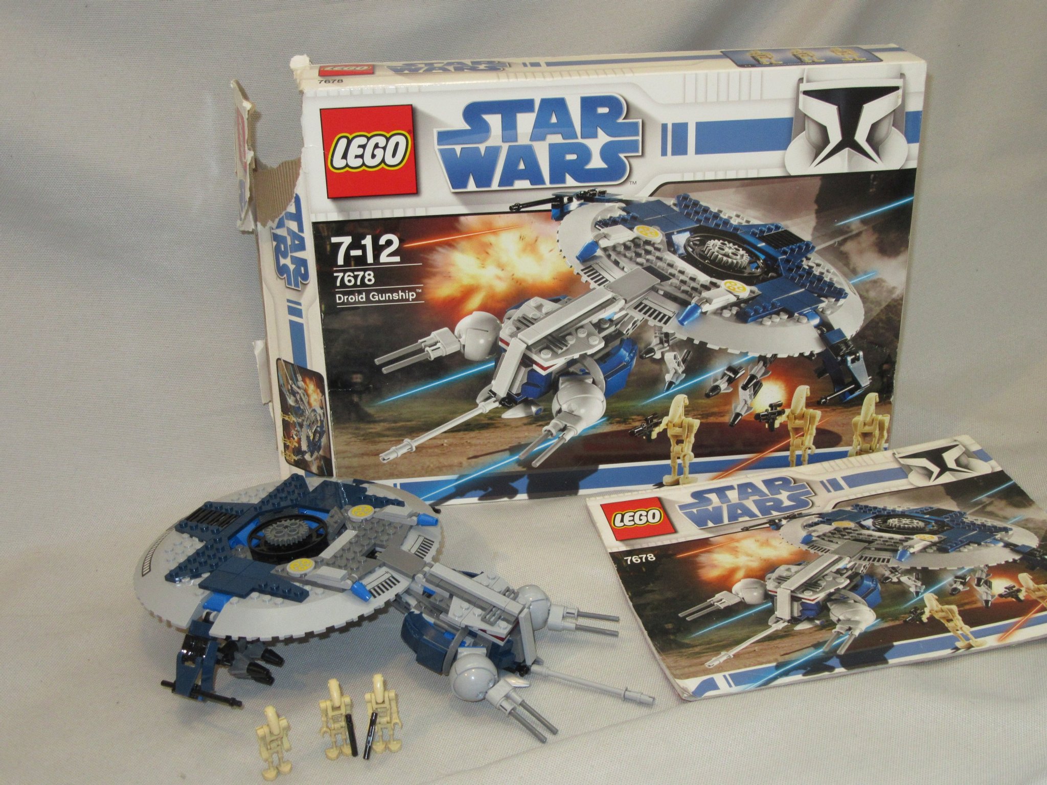 Lego StarWars 7678 Droid Gunship, komplett med .. | Köp på Tradera ...
