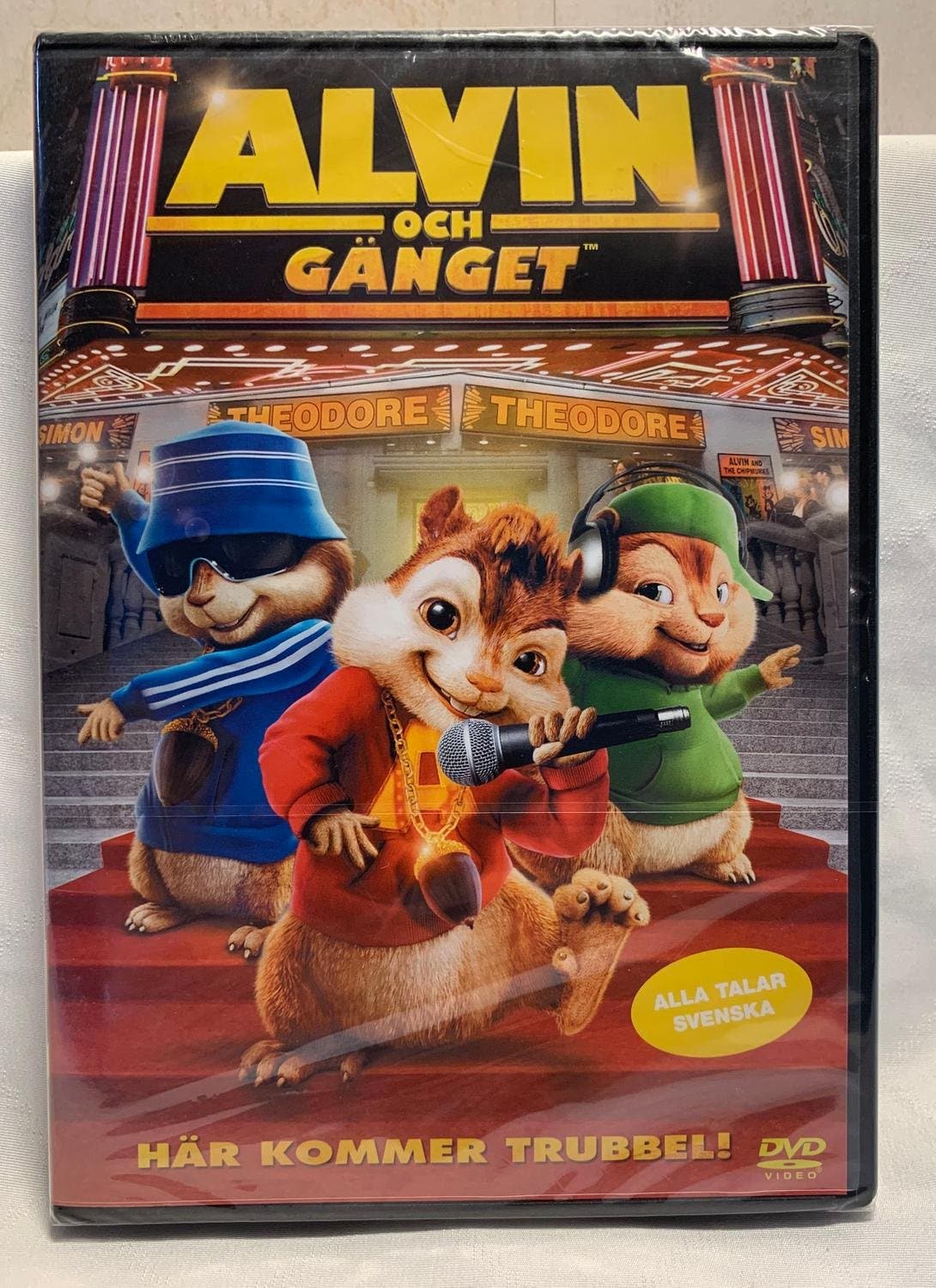 ALVIN OCH GÄNGET - HÄR KOMMER TRUBBEL DVD | Köp på Tradera (409499156)