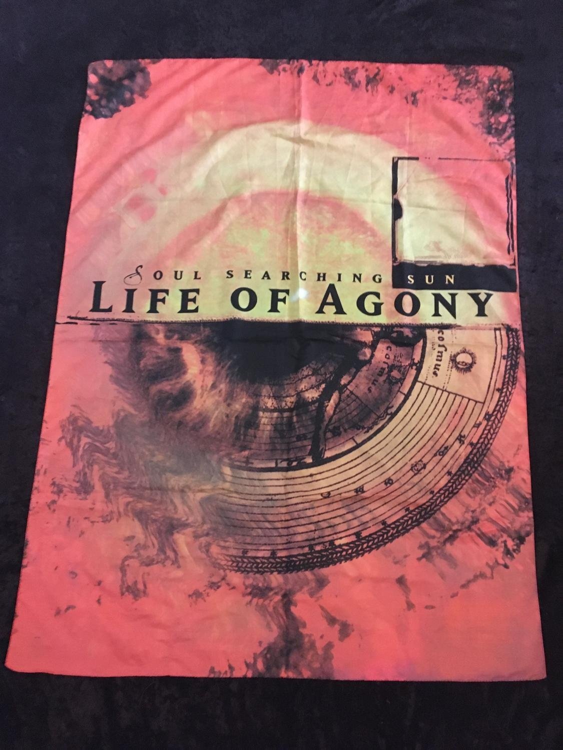 LIFE OF AGONY - Soul Searching Sun. Poster flag.. | Köp på Tradera ...