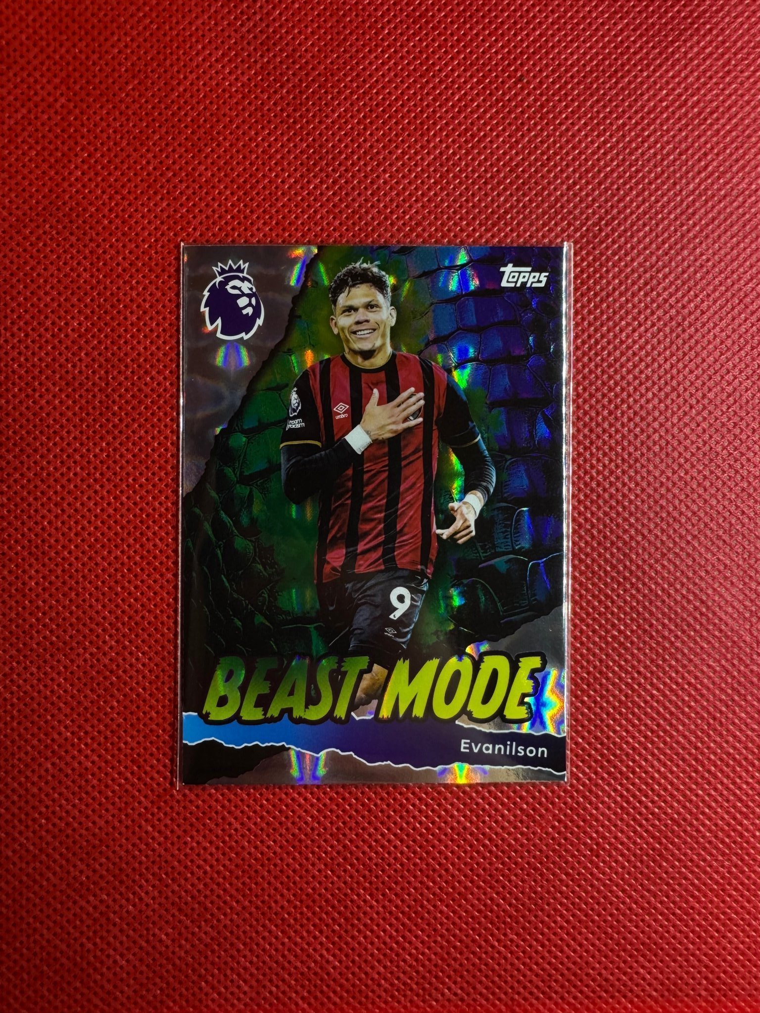Evanilson - Beast Mode - Topps - Bournemouth - .. | Köp på Tradera ...