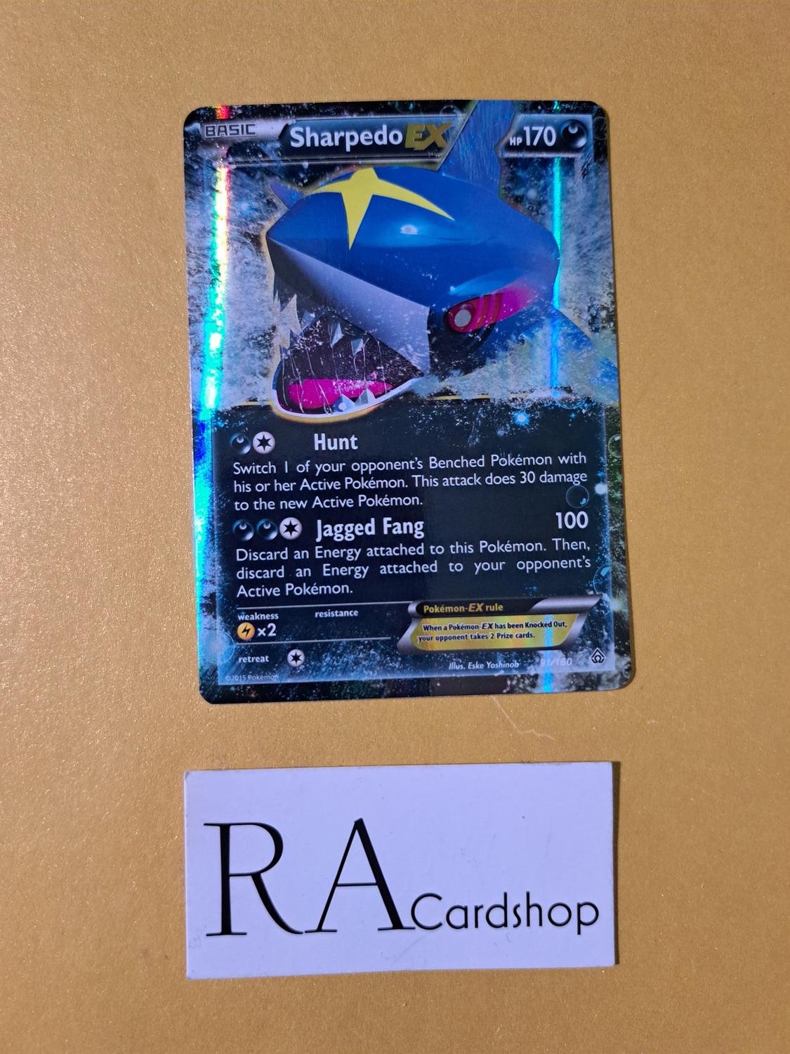 Sharpedo EX 91/160 XY Primal Cl.. | Köp från RaCardShop på Tradera ...