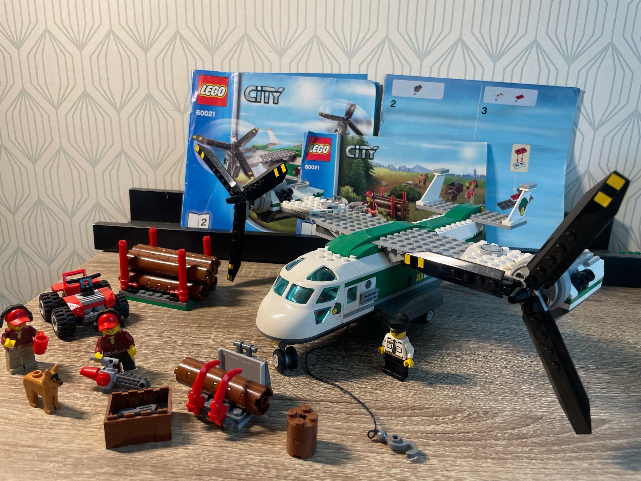LEGO City 60021 Cargo Heliplane Tiltrotorflygplan | Köp på Tradera ...