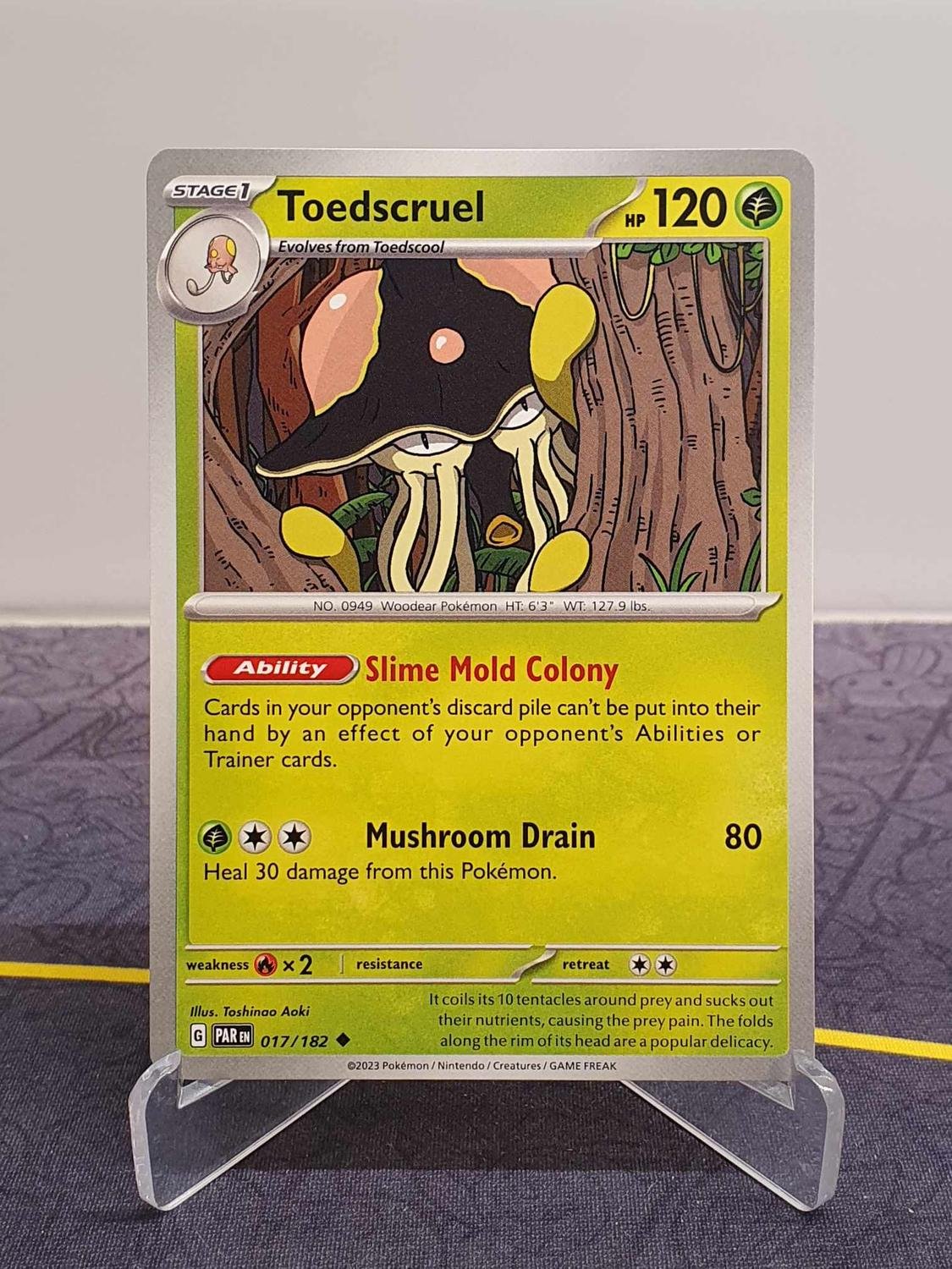 TOEDSCRUEL 017/182 - Paradox Rift - Pokémon Kort | Köp på Tradera ...