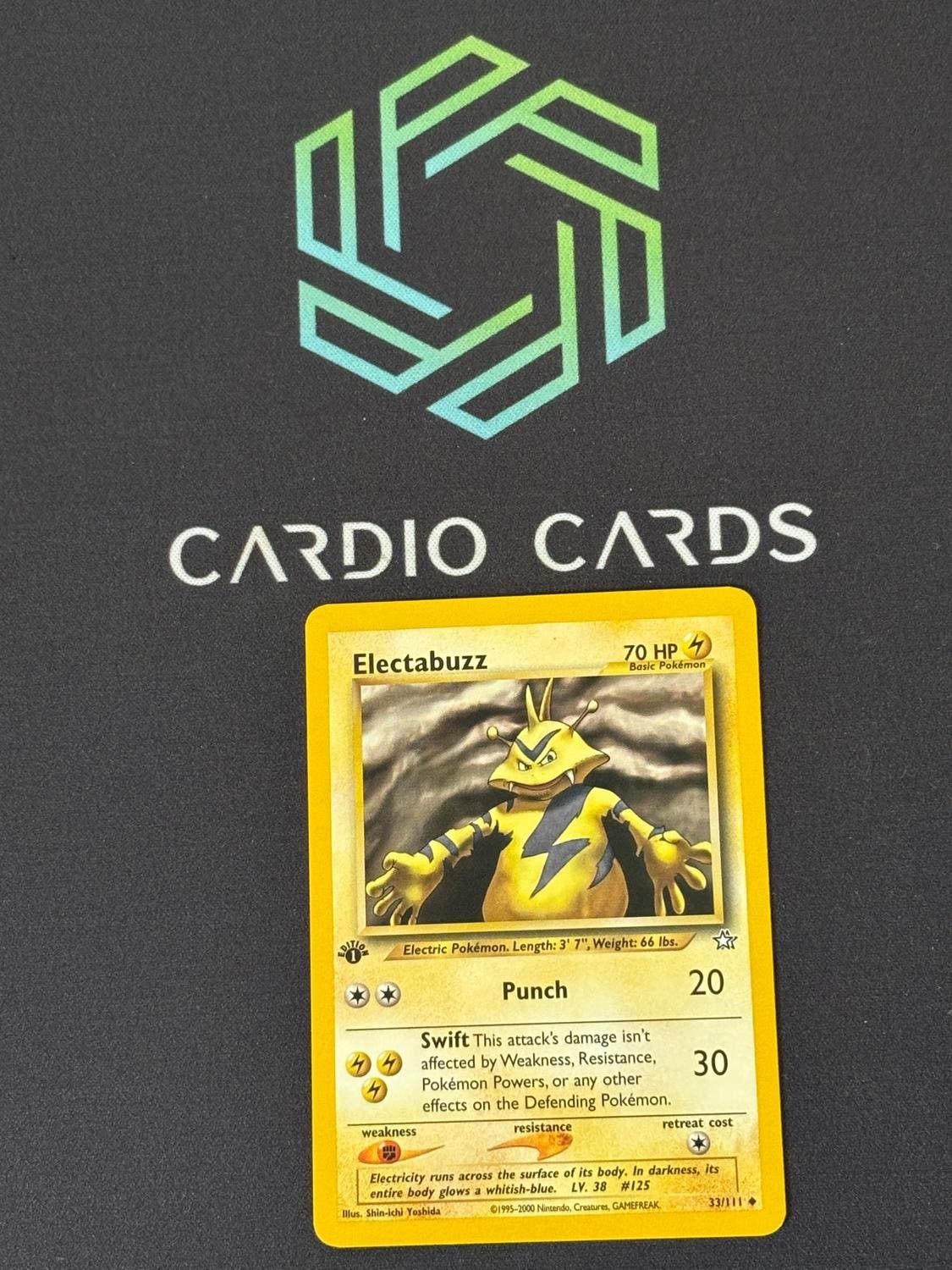 1st edition Electabuzz 33 [N.. | Köp från CardioCardsAB på Tradera ...