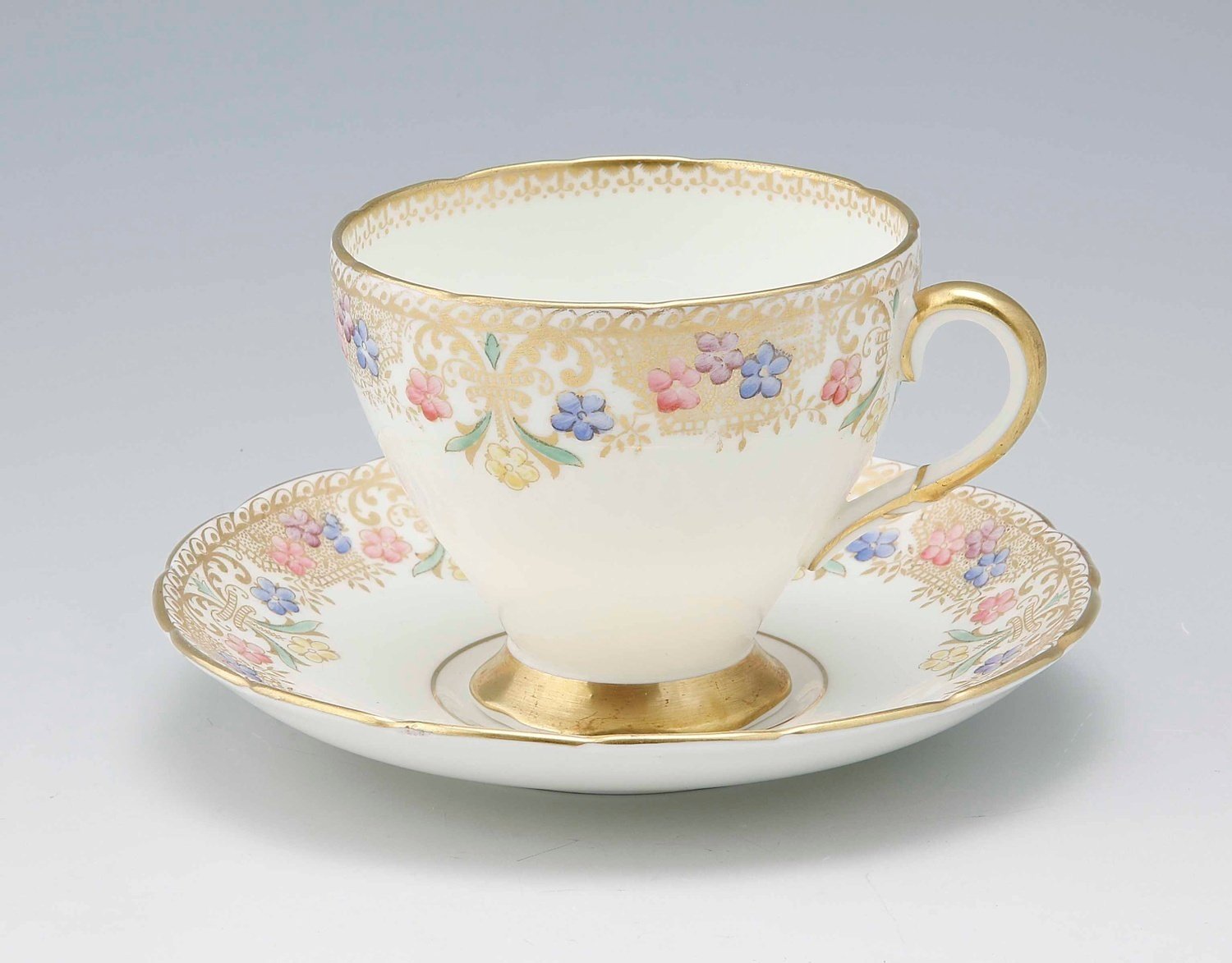 Foley Bone China 2081 - Tekopp med fat - E. Bra.. | Köp på Tradera ...
