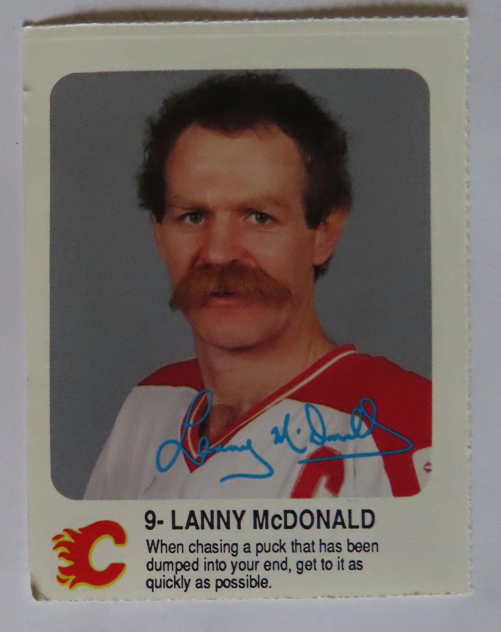 Kort på Lanny McDonald (Calgary Flames) med sig.. | Köp på Tradera ...