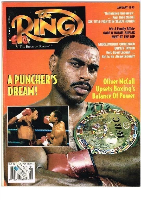 THE RING 1995 (74) No. 1 January - Oliver McCall | Köp på Tradera ...