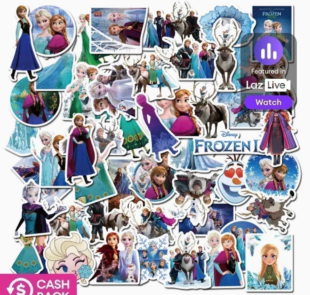 50st Frozen stickers | Köp på Tradera (638763536)