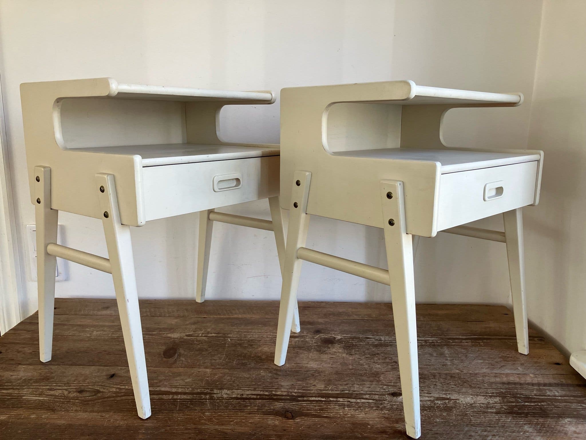 Retro sängbord 60-tal träbord .. | Köp från Stigefjälls på Tradera ...