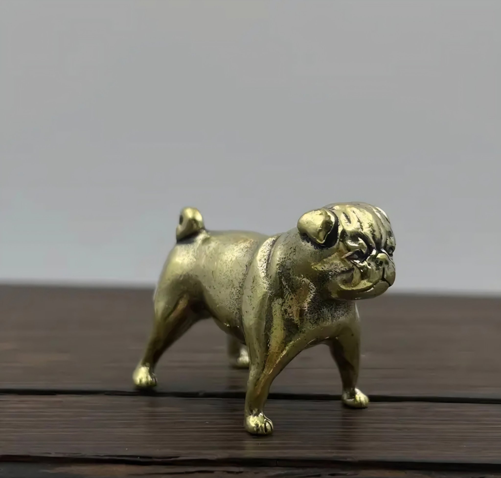 Se produkter som liknar Mops / fransk bulldog Hund Mä.. på Tradera ...