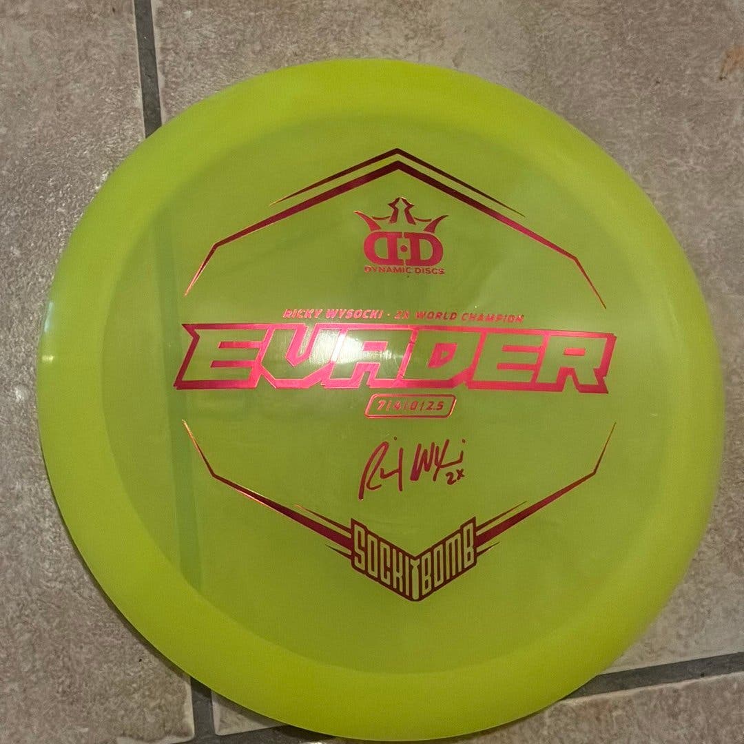 Dynamic Discs Evader Ricky Wysocki Sockibomb | Köp på Tradera (736876487)