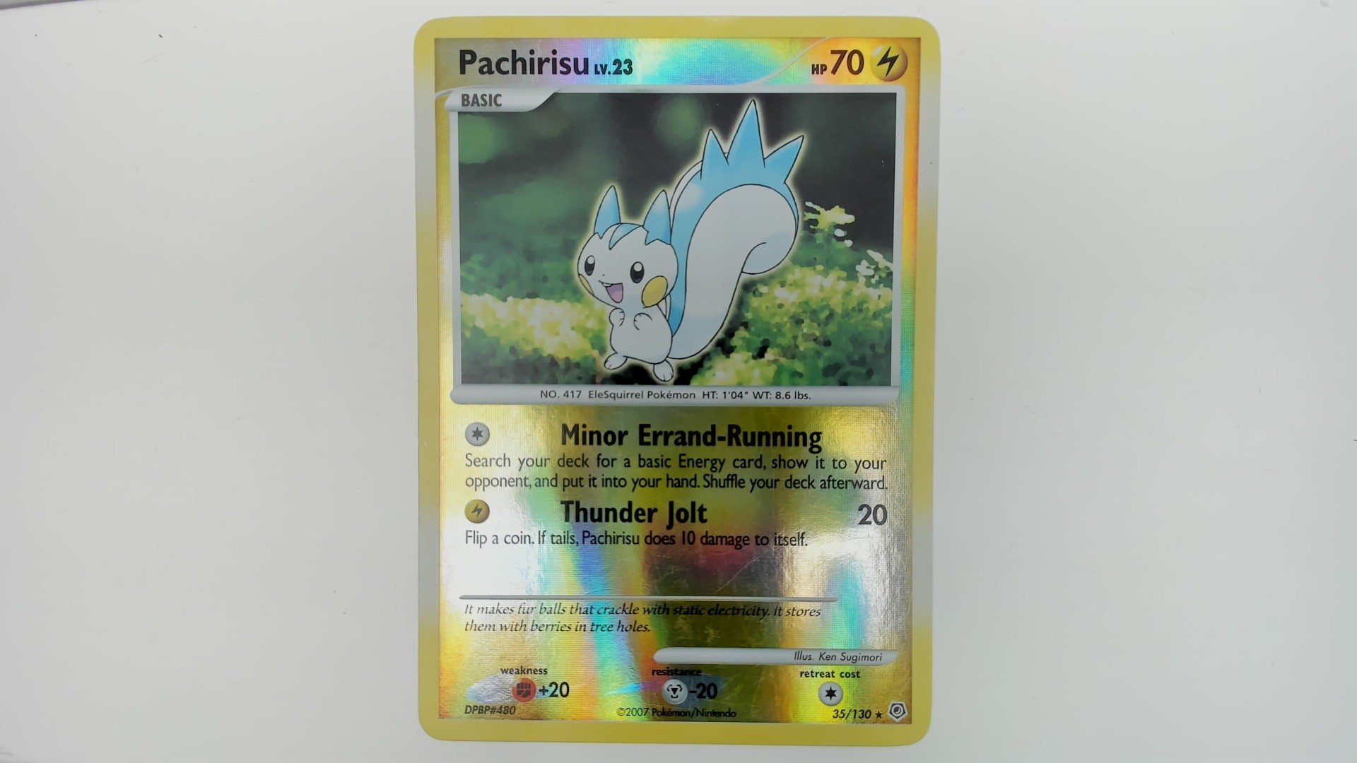 Pachirisu 35/130 Reverse Holo Po.. | Köp från Billigt88 på Tradera ...
