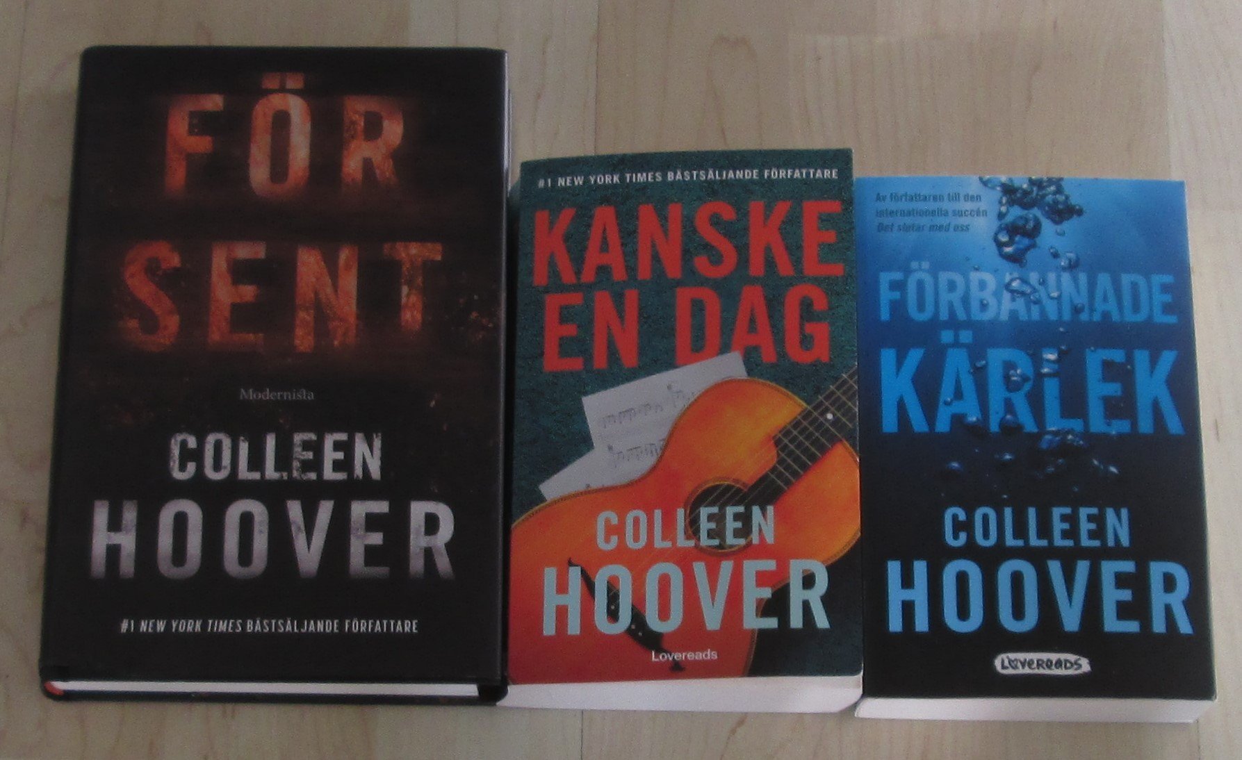 Se produkter som liknar COLLEEN HOOVER - FÖR SENT, KA.. på Tradera ...