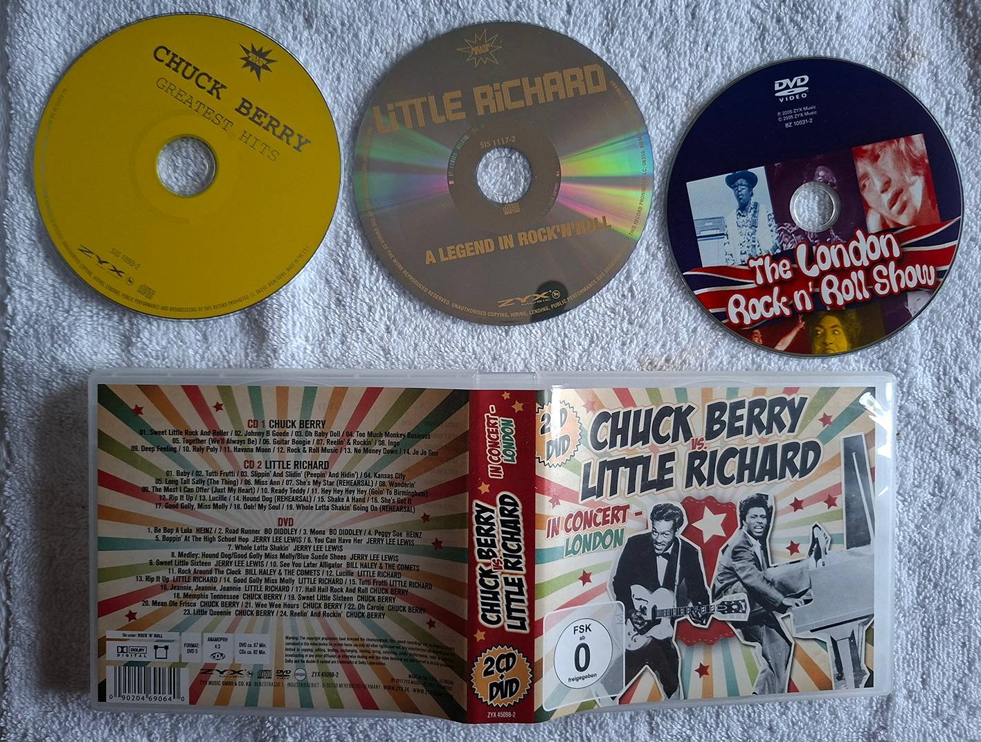 Chuck Berry, Little Richard – Chuck Berry vs. L.. | Köp på Tradera ...