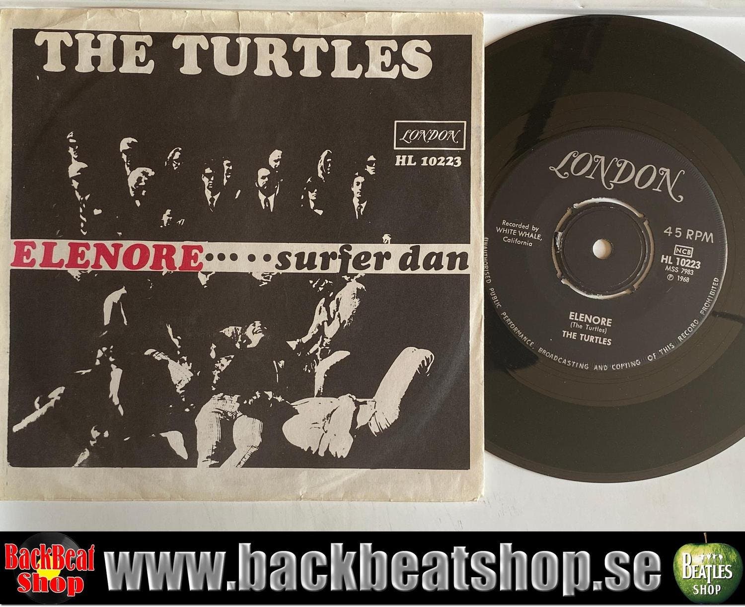 THE TURTLES - ELENORE / SURFER DAN | Köp från backbeat på Tradera ...