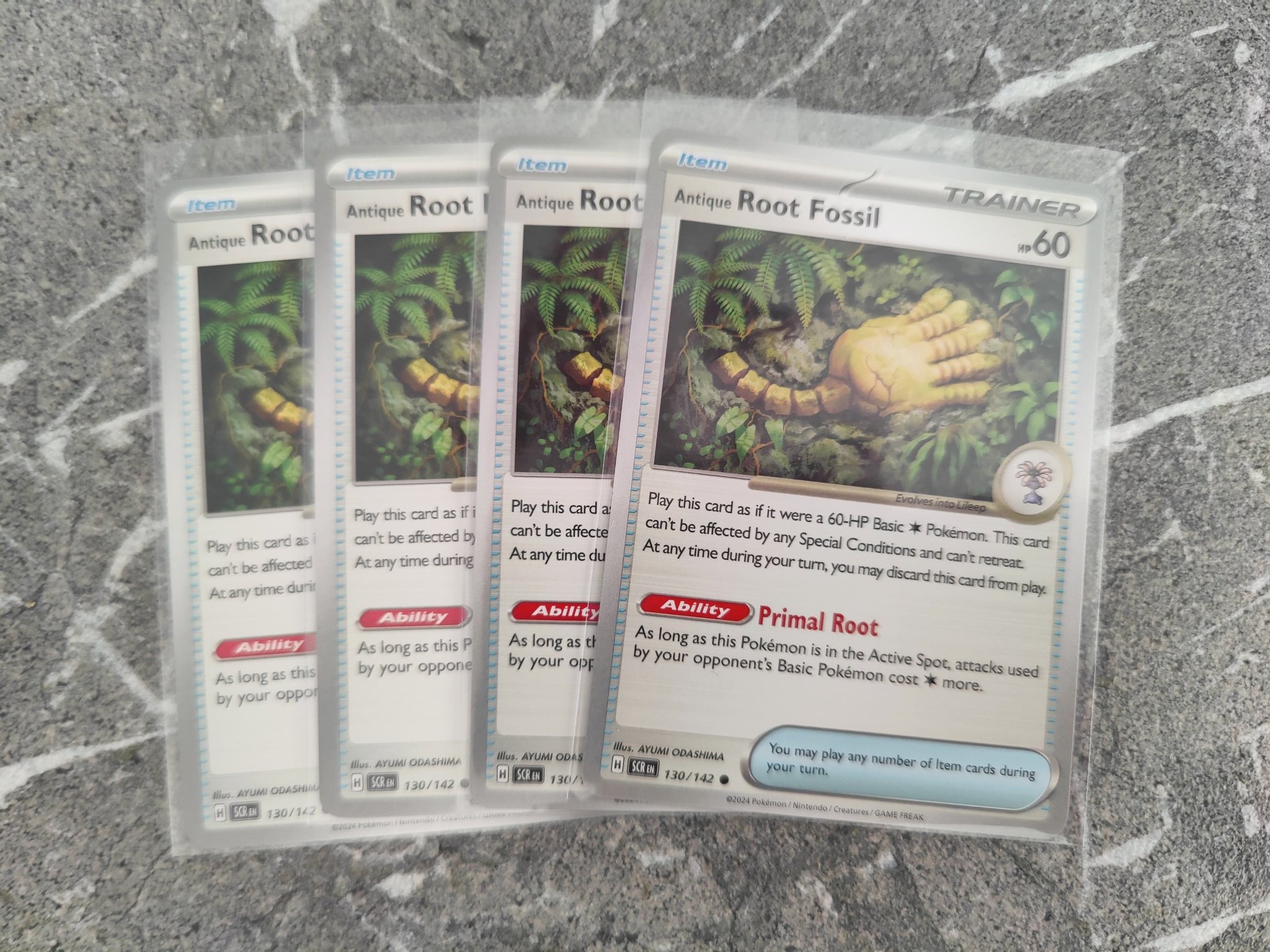 4-pack Antique Root Fossil HP60 130/142 2024 St.. | Köp på Tradera ...