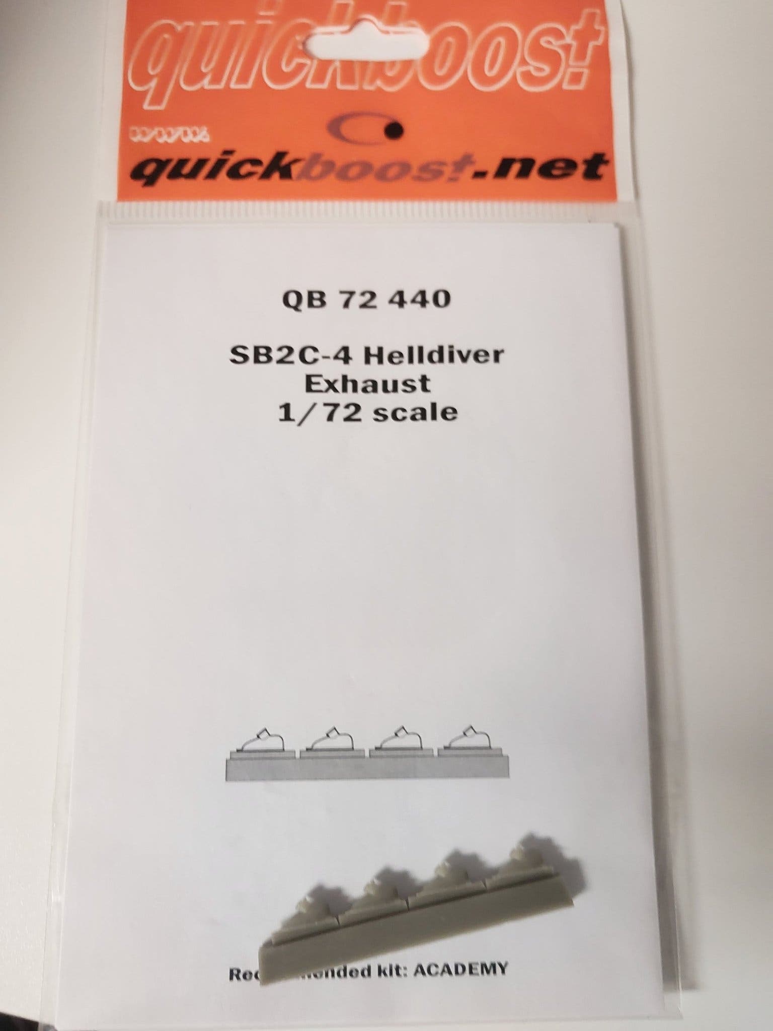 QB 72 440 SB2C-4 Helldiver Exhaust 1/72 scale | Köp på Tradera (736405637)