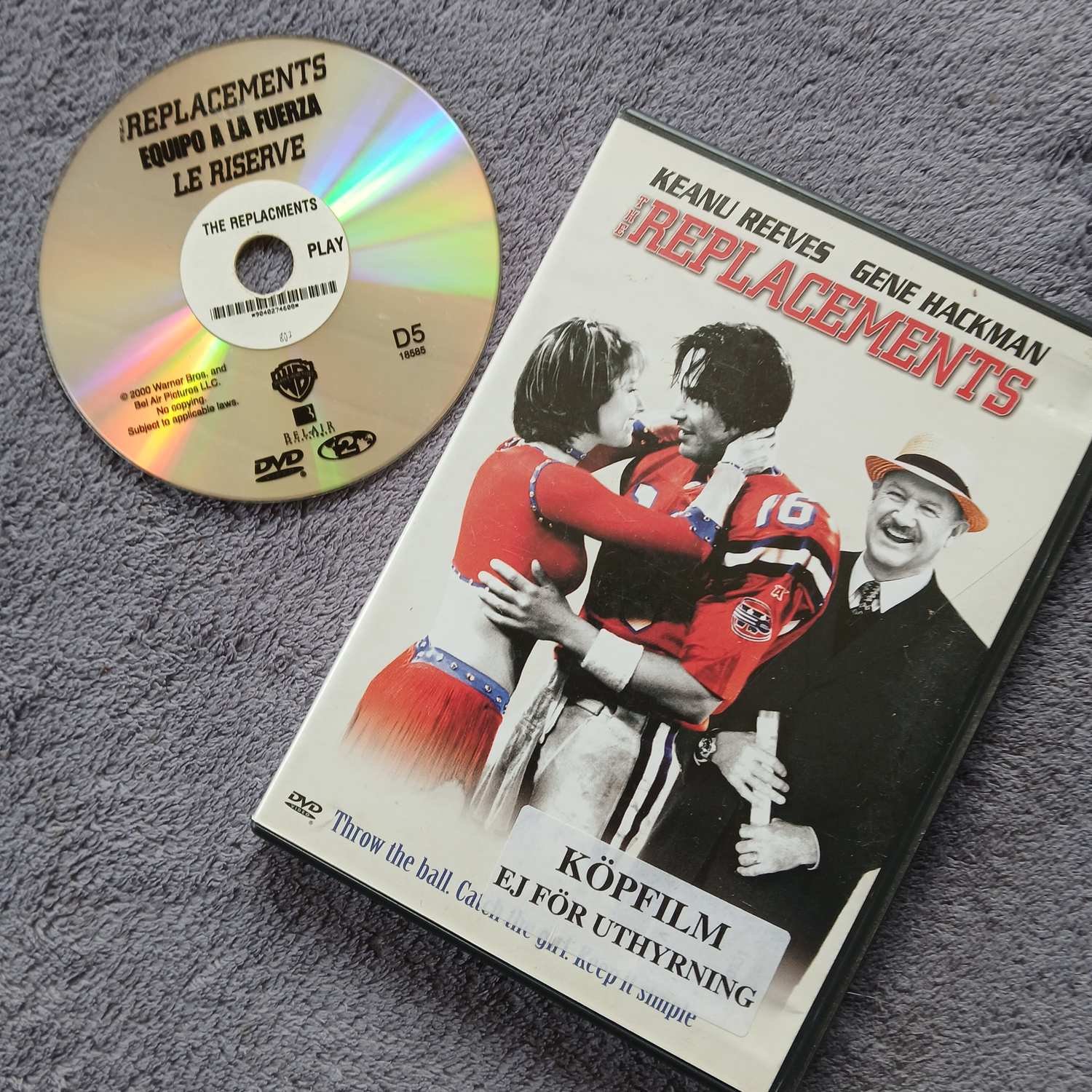 The Replacements | Keanu Reeves | Gene Hackman .. | Köp på Tradera ...