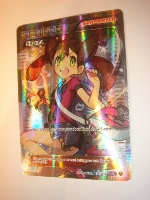 SHAUNA TRAINER FULL ART RARE HOLO .. | Köp från caprod2 på Tradera ...