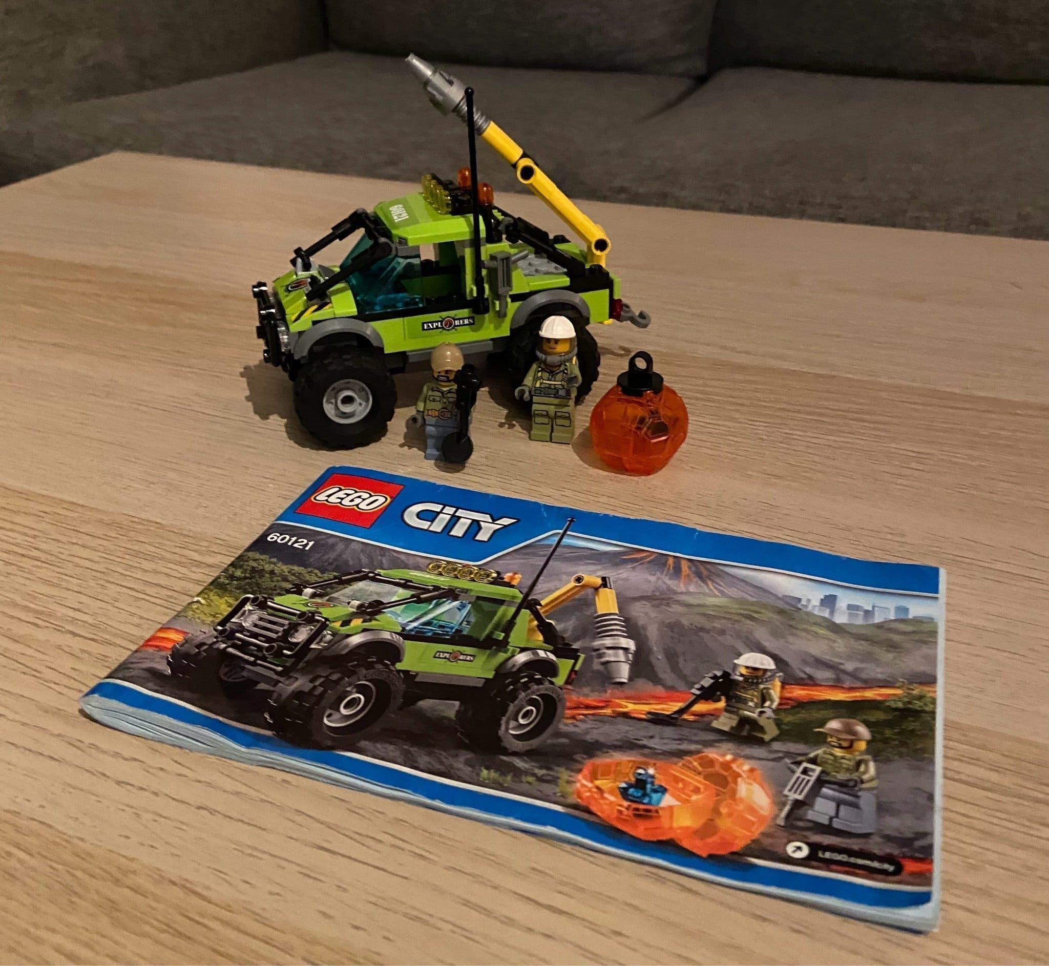 LEGO City 60121 Vulkanutforskningslastbil | Köp på Tradera (704672873)