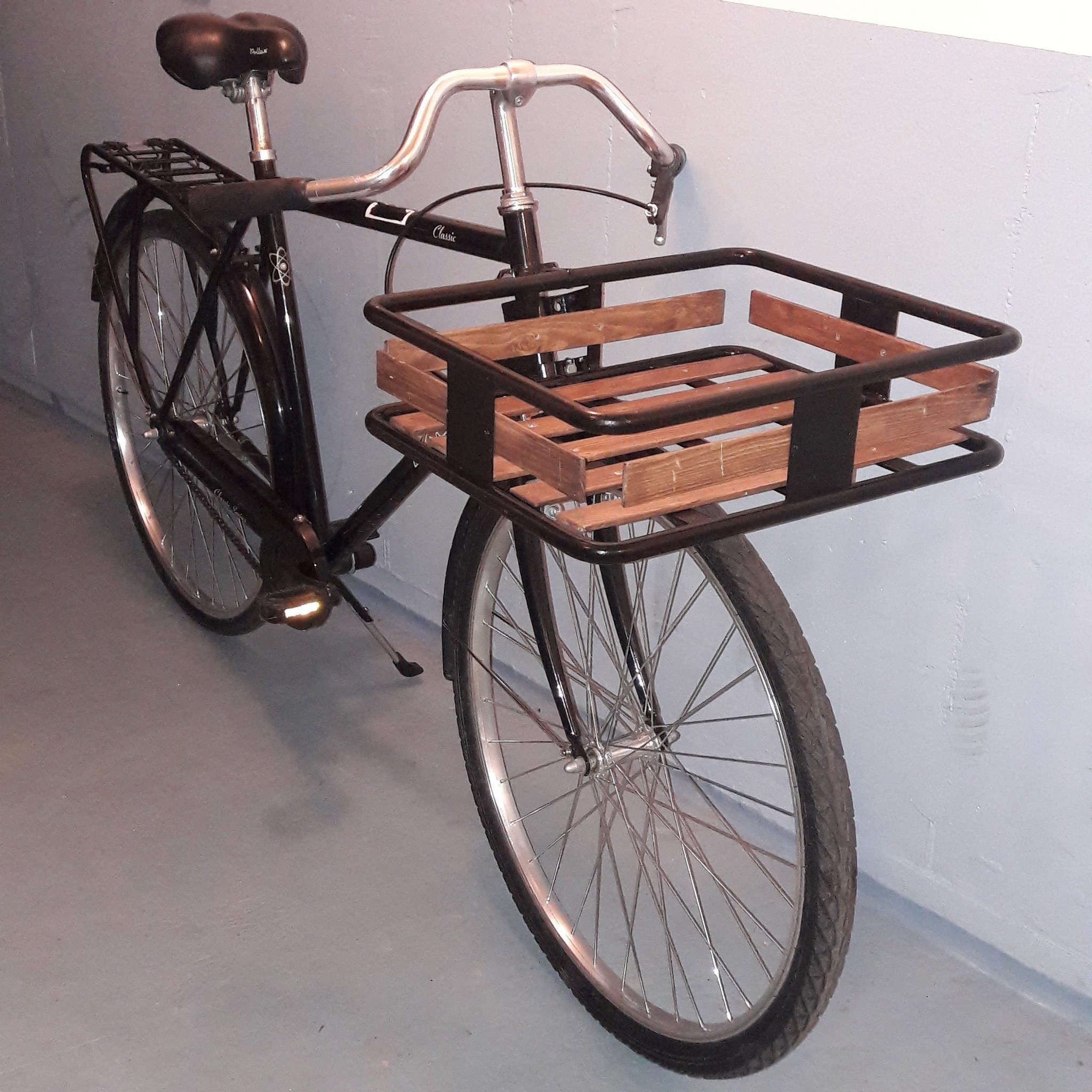 Pakethållare fram Cykelkorg Monark Postcykel ca.. | Köp på Tradera ...