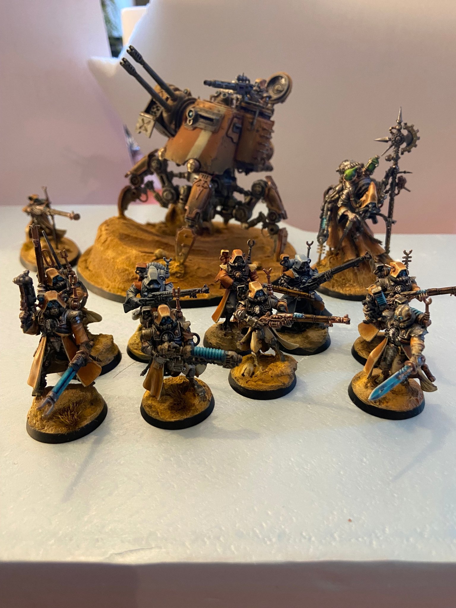 Start collecting Adeptus Mechanicus *Välmålade*.. | Köp på Tradera ...