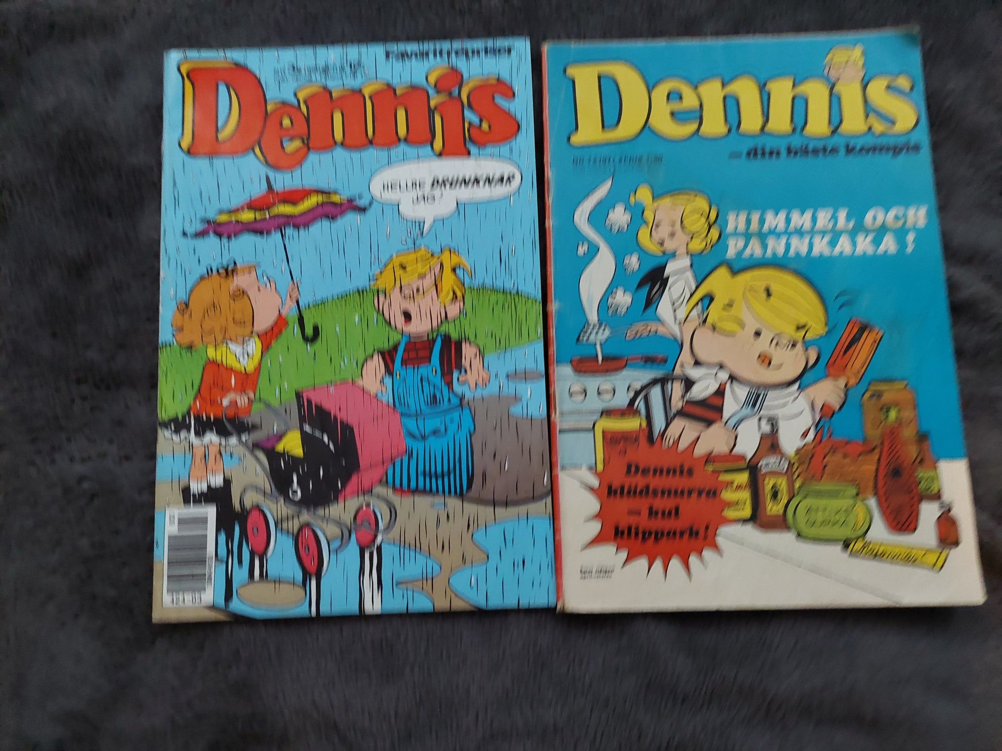 Se produkter som liknar Två nummer av tidningen Dennis på Tradera ...