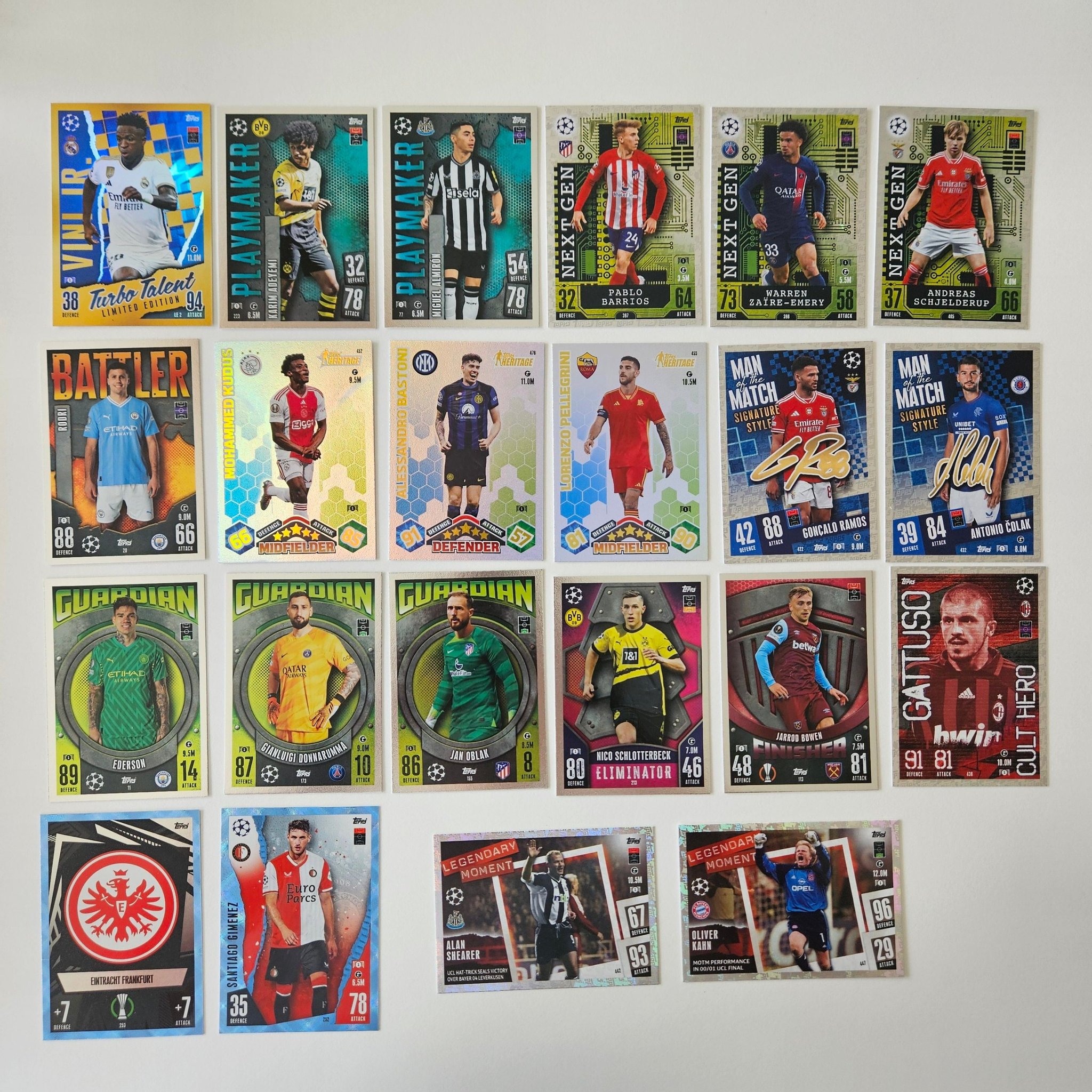 22 kort - Topps Match Attax 2022/2023 - Vini Jr.. | Köp på Tradera ...