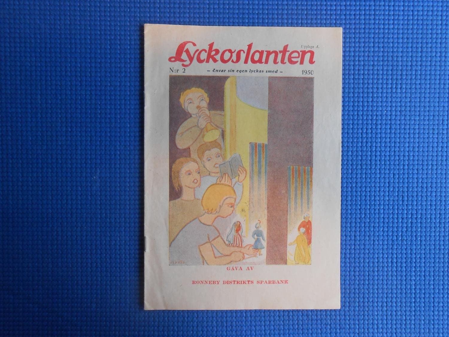 Lyckoslanten nr 2 1950 Trollkarl trolleritrick .. | Köp på Tradera ...