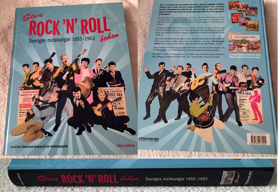 STORA ROCK´N´ROLL BOKEN: SVERIGES ROCKKUNGAR 19.. | Köp på Tradera ...