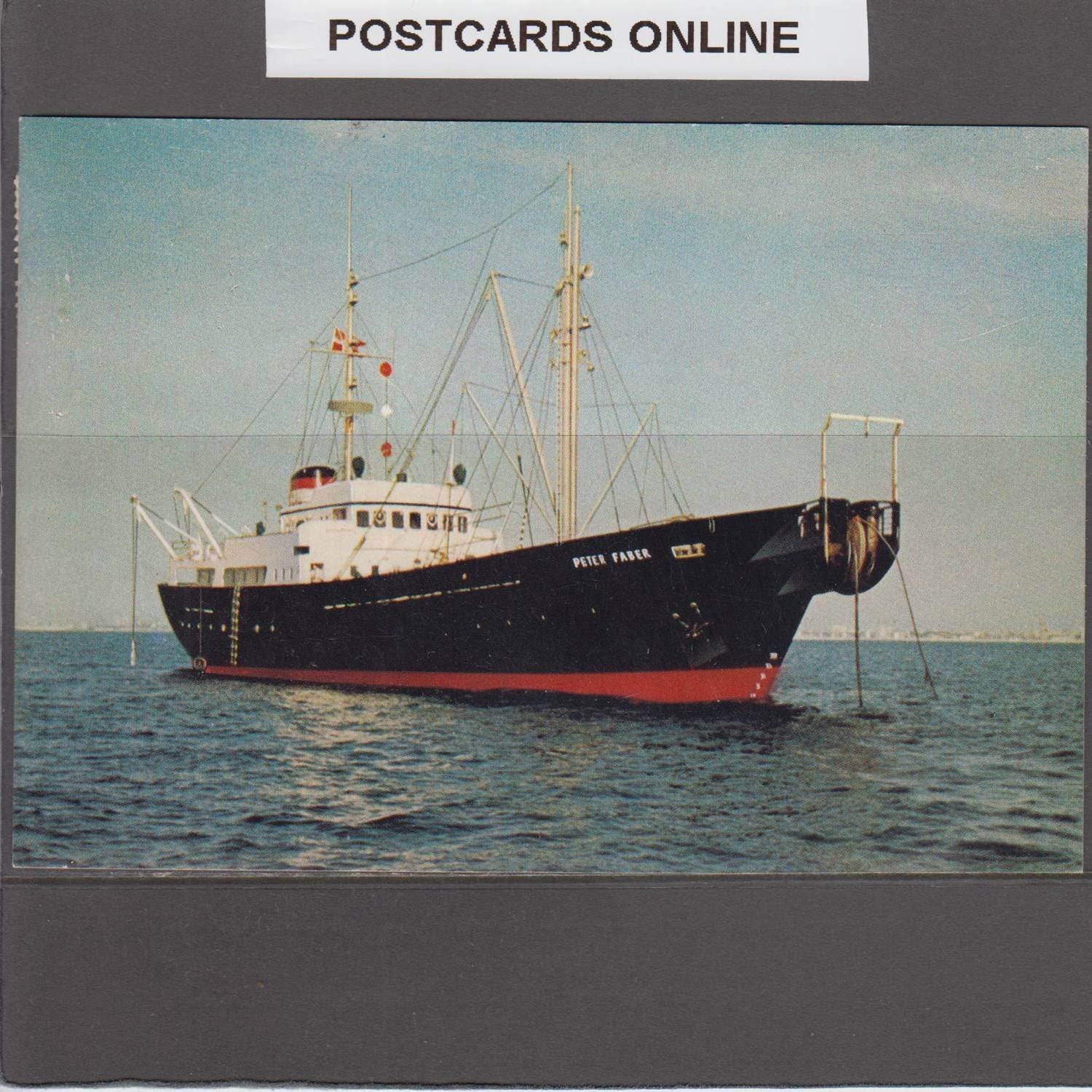 K/S Peter Faber, The cable.. | Köp från PostcardsOnline på Tradera ...