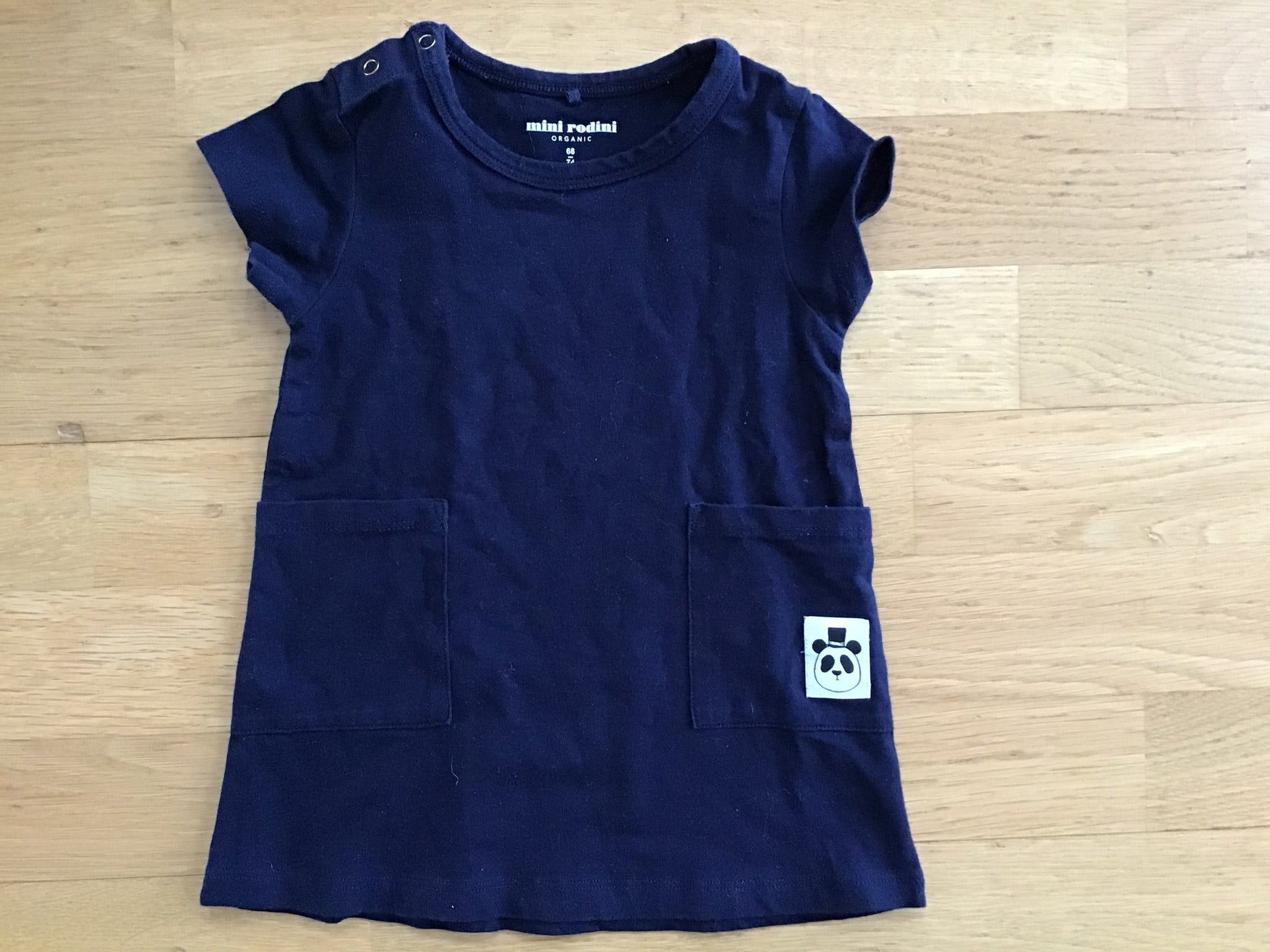 Mini Rodini 68/74 ny blå klänning basic ss dres.. | Köp på Tradera ...