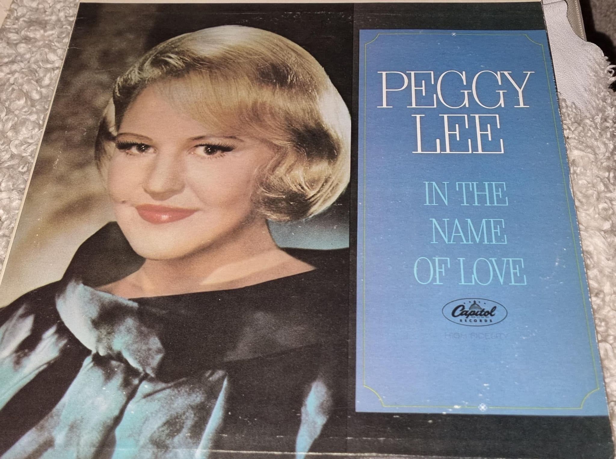 PEGGY LEE- In the Name of Love US -64 CAPITOL r.. | Köp på Tradera ...