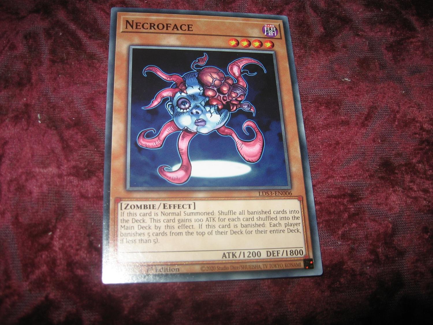YU-GI-OH NECROFACE LDS3-EN006 | Köp från ghost 64 på Tradera (560086914)