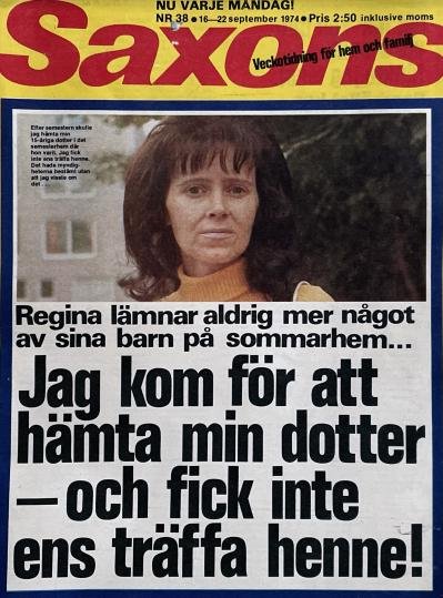 Saxons 38 1974 Karlshamn, Maia-Stina Jonsson, S.. | Köp på Tradera ...