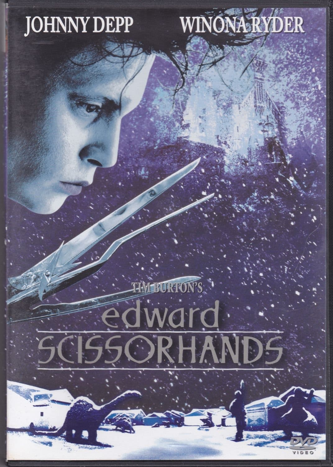 DVD / Edward Scissorhands / Tim Burton / Johnny.. | Köp på Tradera ...