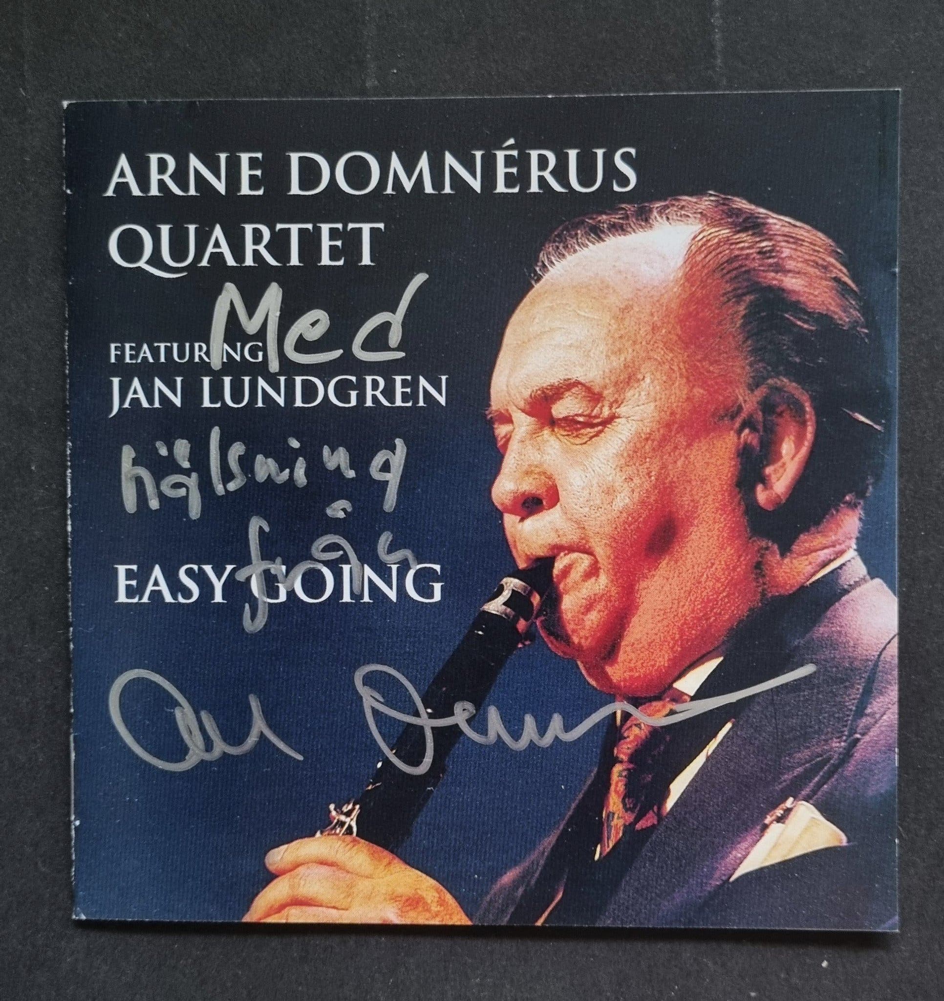 Signerad Arne Domnérus Quartet - Easy Going CD | Köp på Tradera (688977637)
