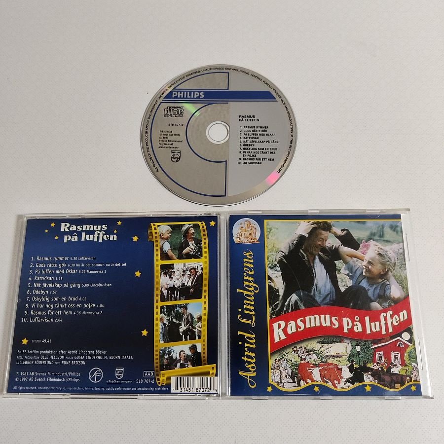 Rasmus på luffen - orginalinspelning från filme.. | Köp på Tradera ...
