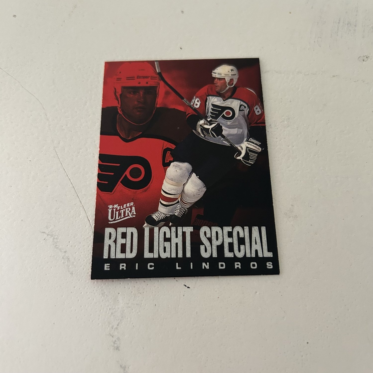1995-96 Ultra Red Light Special Eric Lindros Ph.. | Köp på Tradera ...