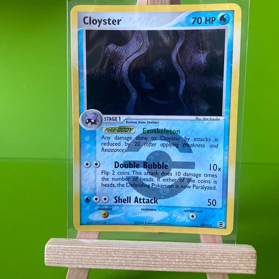 Cloyster 20/112 Pokéball Holo - EX Fire Red & L.. | Köp på Tradera ...